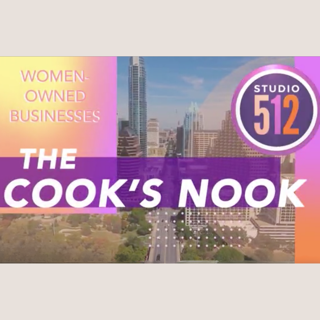 The Cook's Nook Featured on Studio 512 Women-Owned Business Segment ...